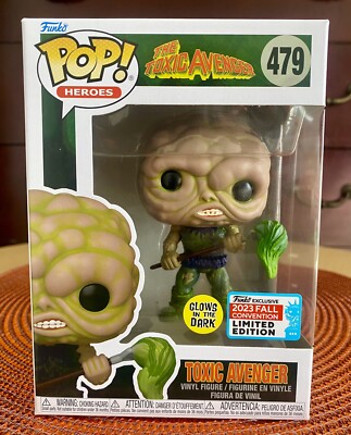 Funko Pop! Vinyl: Toxic Avenger #479 [Glow In The Dark] (NYCC 2023 ...