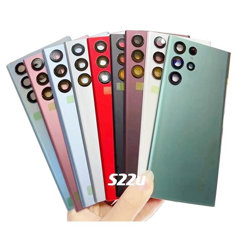 Rear Back Battery Cover Glass Housing Case For Samsung Galaxy S22 Ultra ...