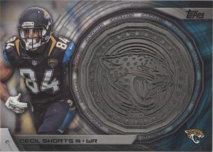 2014 Topps - Nfl Kickoff Coin Card Cecil Shorts #NFLKC-CS for sale ...