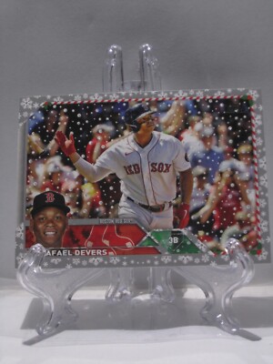 2023 Topps Holiday Mega Box Rafael Devers Metallic Parallel | eBay