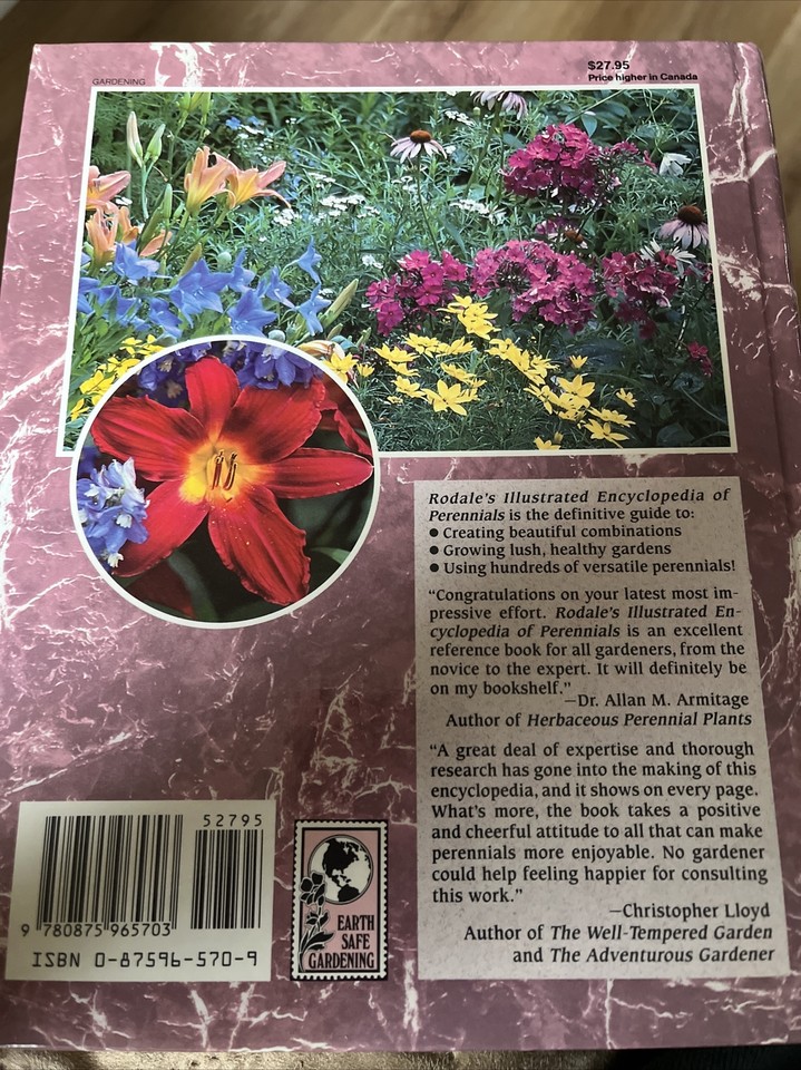 Rodale s Illustrated Encyclopedia of Perenials (Hardcover ...