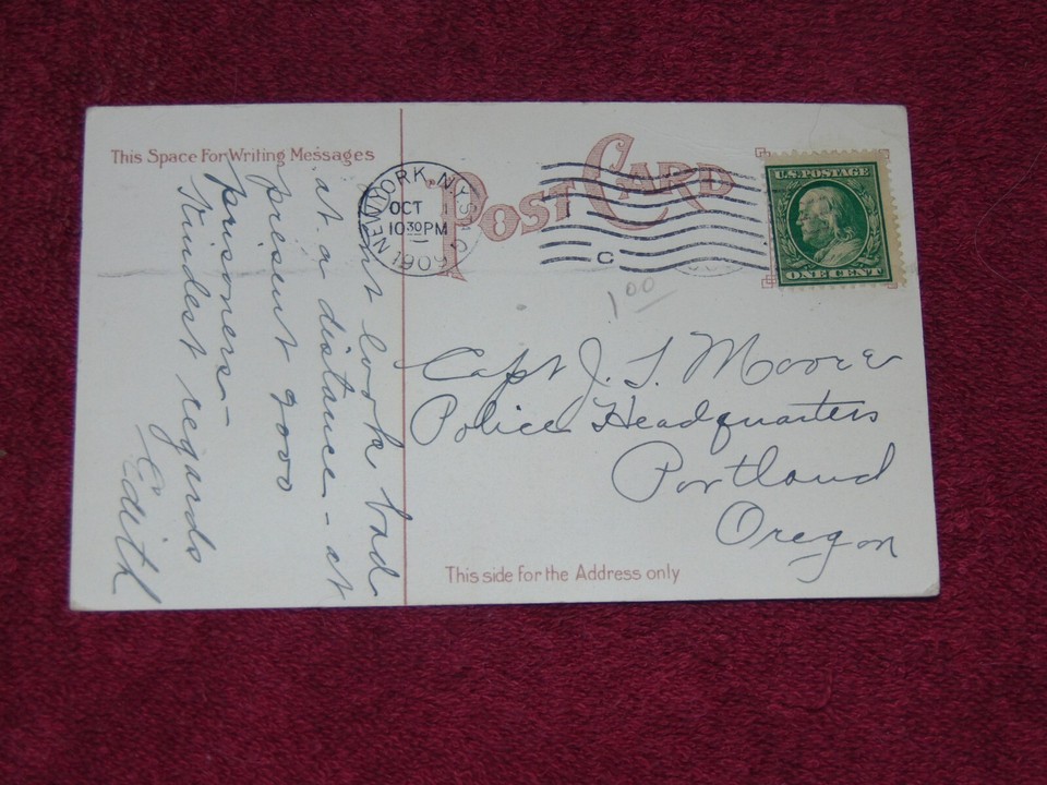 ORIGINAL 1909 POSTED POSTCARD: "SING SING PRISON, OSSINING, N.Y." | eBay