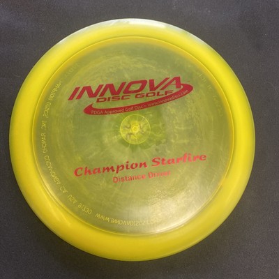 Dayglow Yellow New Never Thrown In nova Champion Starfire 172g Disc ...