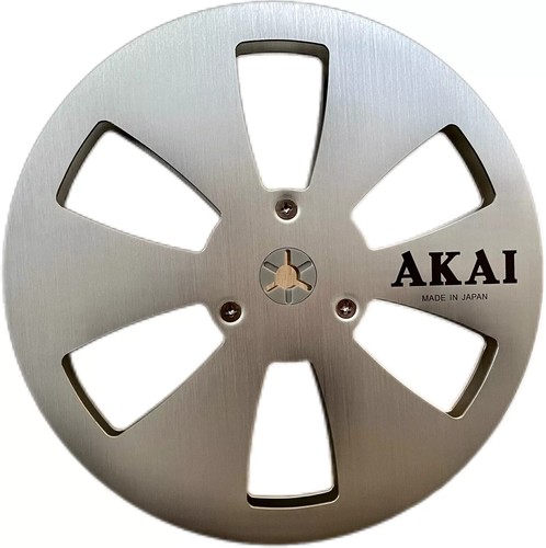 👀7'' AKAI Silver Light Metal Aluminum Reel To Reel Take Up Reel For ...