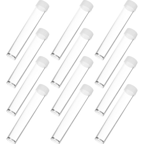 30 Pcs Glitter Bottle Storage Containers for Beads Clear Retail Tubes ...