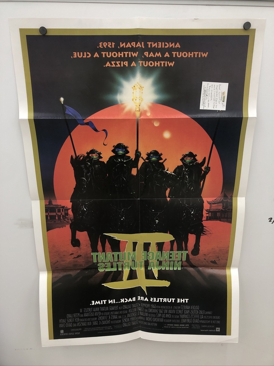 Teenage Mutant Ninja Turtles 3 Movie Poster Teenage Mutant Ninja