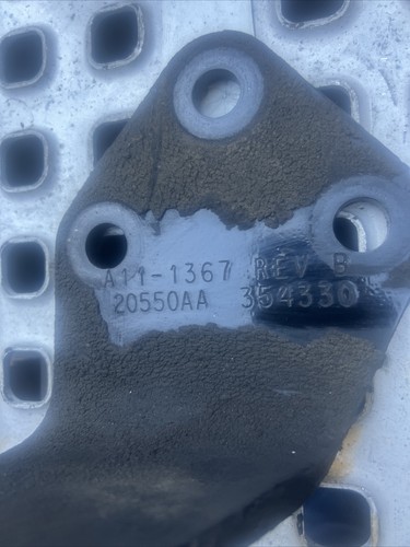 Kenworth BRACKET-CROSSMEMBER FRONT ENGINE SUPPORT A11-1367 REV B Lefth ...