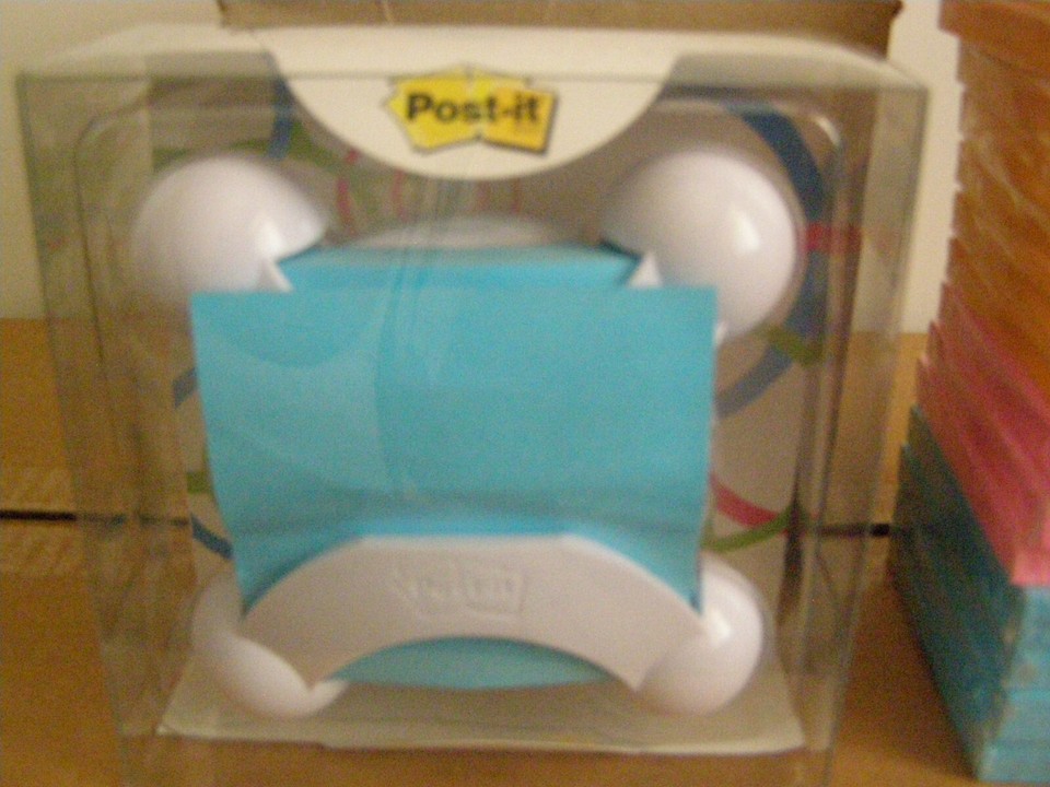 CASE of 6 Sets 3M Post-It Pop-up Note Dispensers and 14 Extra 90 Sheet ...