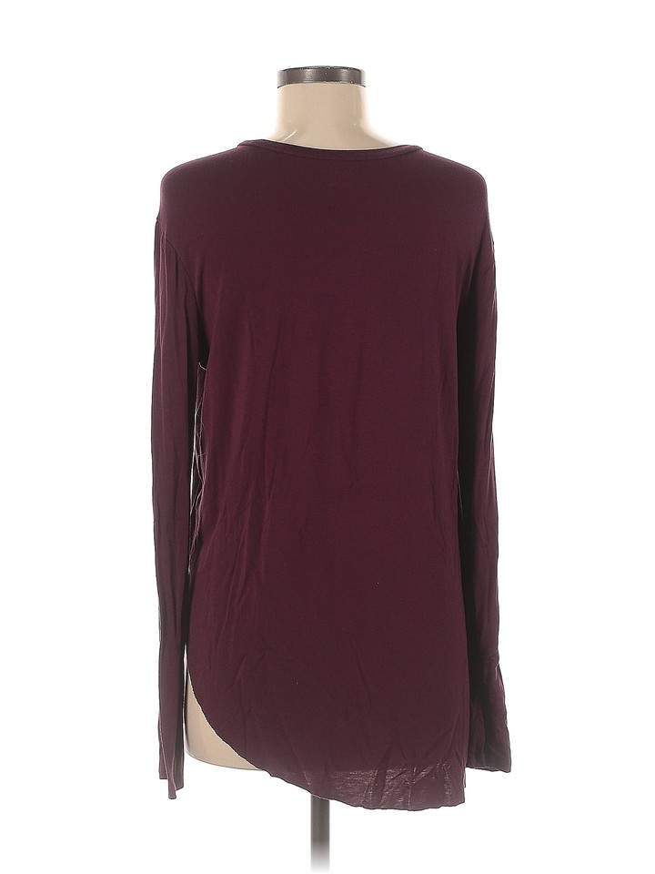 Halogen Women Red Long Sleeve T-Shirt M | eBay