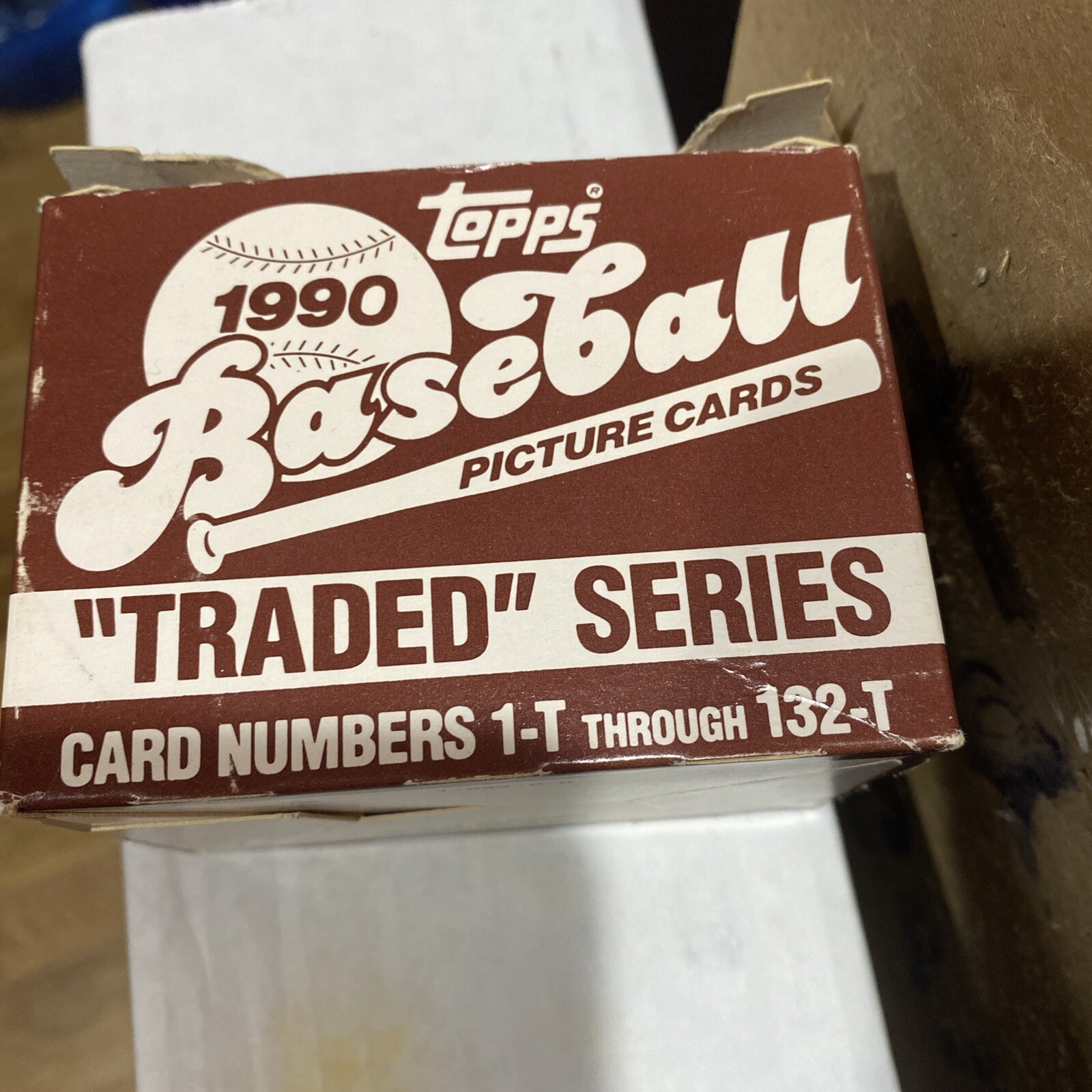 1990 TOPPS BASEBALL TRADED SERIES Complete Set Winfield Justice Fielder ...