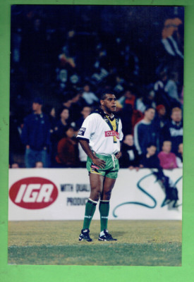 #F13. RUGBY LEAGUE PHOTO - KEN NEGAS, CANBERRA RAIDERS | eBay Australia