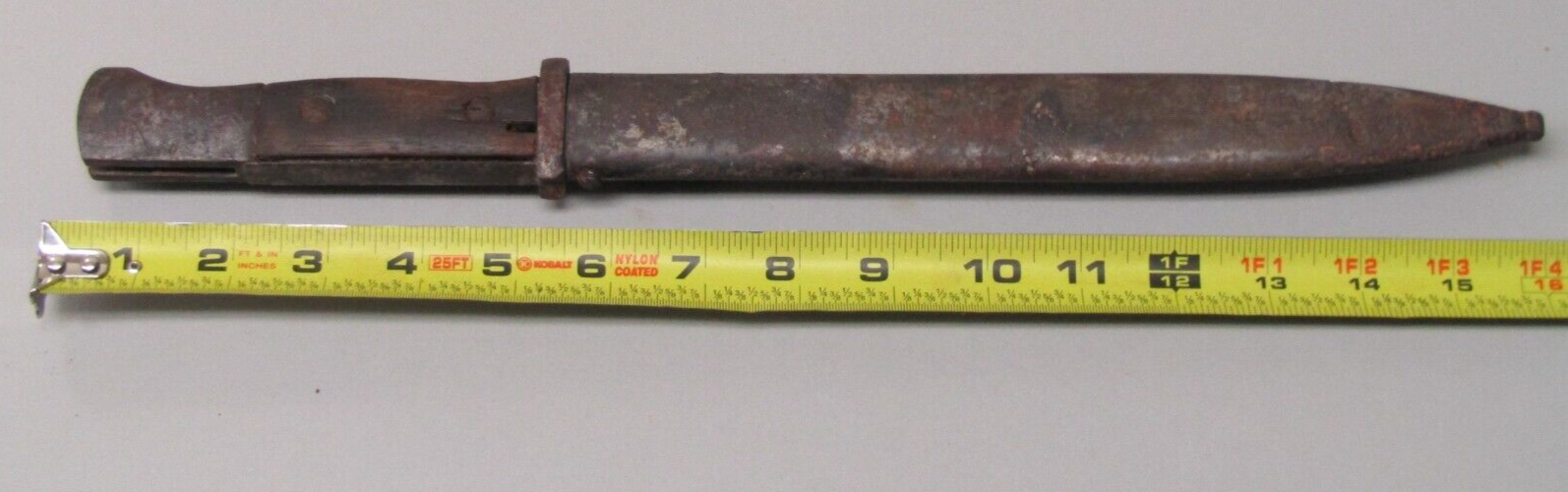 E.u.F. Horster 1937 WWII German K98 Mauser Bayonet Knife w/ Scabbard | eBay