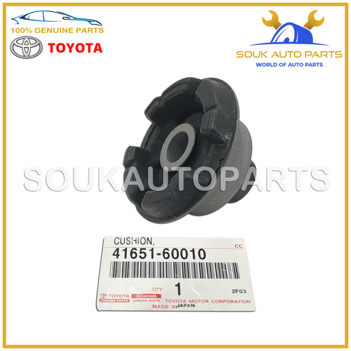41651-60010 Genuine Toyota CUSHION, FR DIFFERENTIAL MOUNT, NO.1 ...