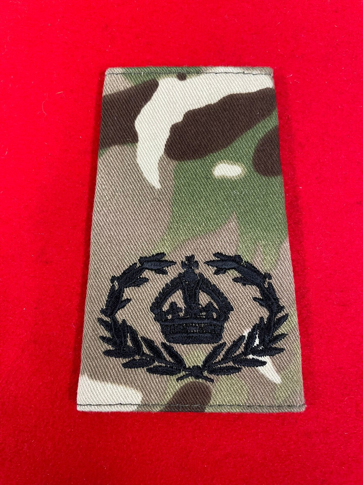 Quality Kings Crown L/CPL - WO1 Single Olive or MTP Combat Rank Slides ...