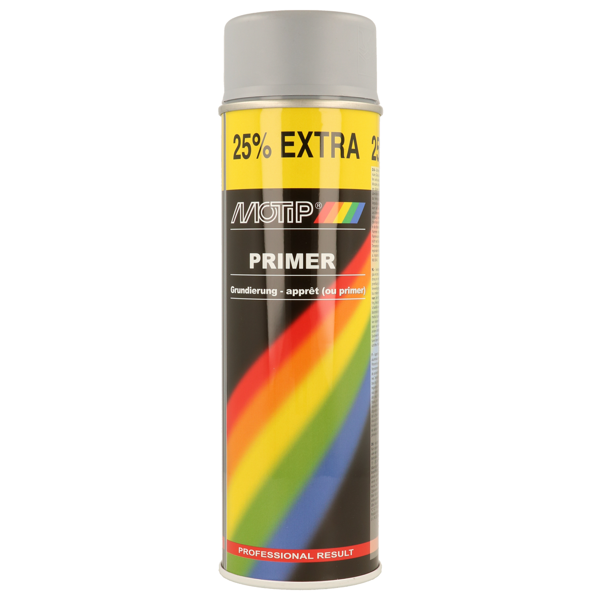 1 x Motip Grundierung Farbe Grau Spray Lack 500ml 04054 Haftgrund ...
