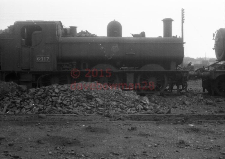 PHOTO GWR 6417 AT EBBE JUNCTION 1959 | eBay UK