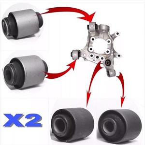 8 REAR SPINDLE KNUCKLE BUSHINGS FOR 2006-2007 INFINITI M35 / M45 TWO ...