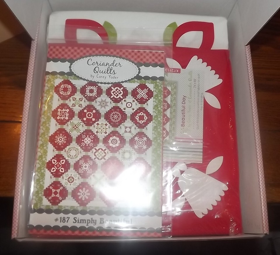 Quilt Fabric Moda Quilt Kit Beautiful Day kit 29130 NIB 74" x 90" | eBay