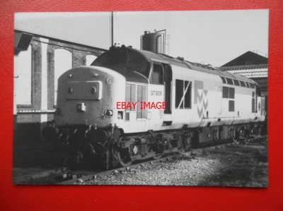 PHOTO CLASS 37 DIESEL LOCO NO 37906 | eBay UK