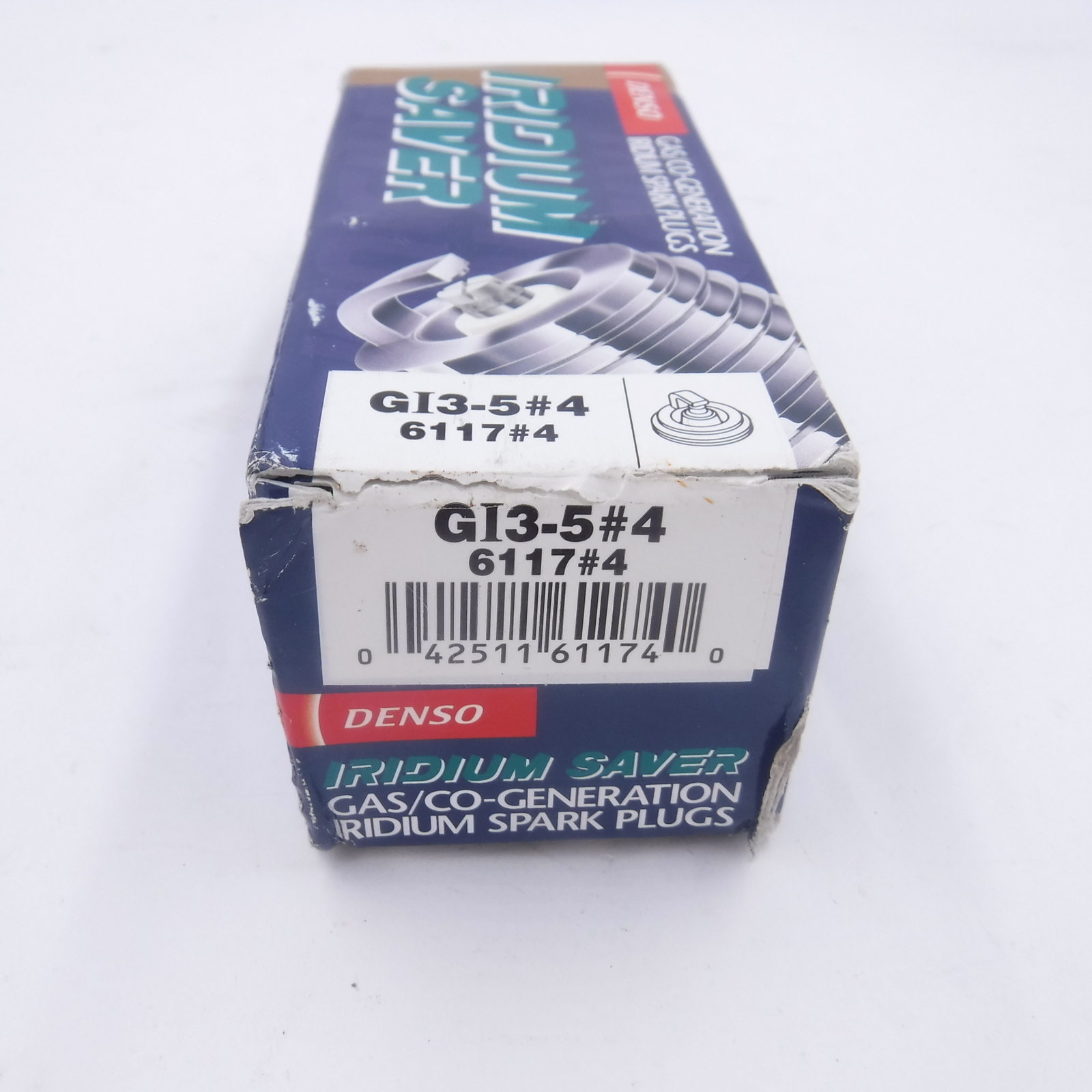 4 Pack Denso 6117 GI3-5 Industrial Double Iridium Saver Spark Plugs | eBay