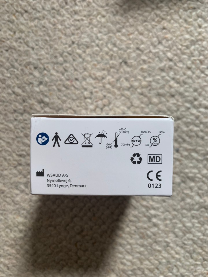 Signia Pure Charge&Go 7AX Hearing Aids Pure C&G 7AX DKC With Charger ...