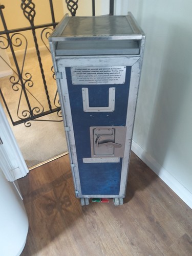 Airline Cart Galley Trolley Aircraft Food/drinks Cart half size Mobile ...