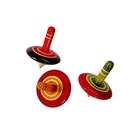 Eco-Friendly Wooden Spinning Top, Pambaram, Bongaram, Lattu Toys for ...