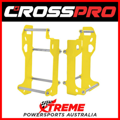 CrossPro For Suzuki RMZ250 RM-Z250 2010-2015 Yellow Radiator Brace ...