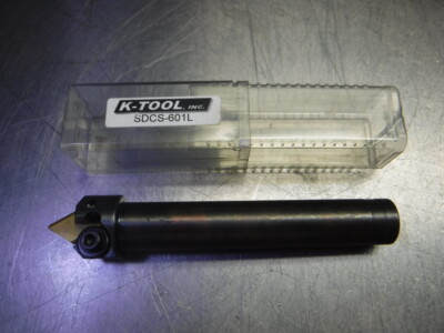 K Tool 60 Deg Indexable Steel Spot Drill 3/4" Shank SDCS-601L (LOC1359B ...