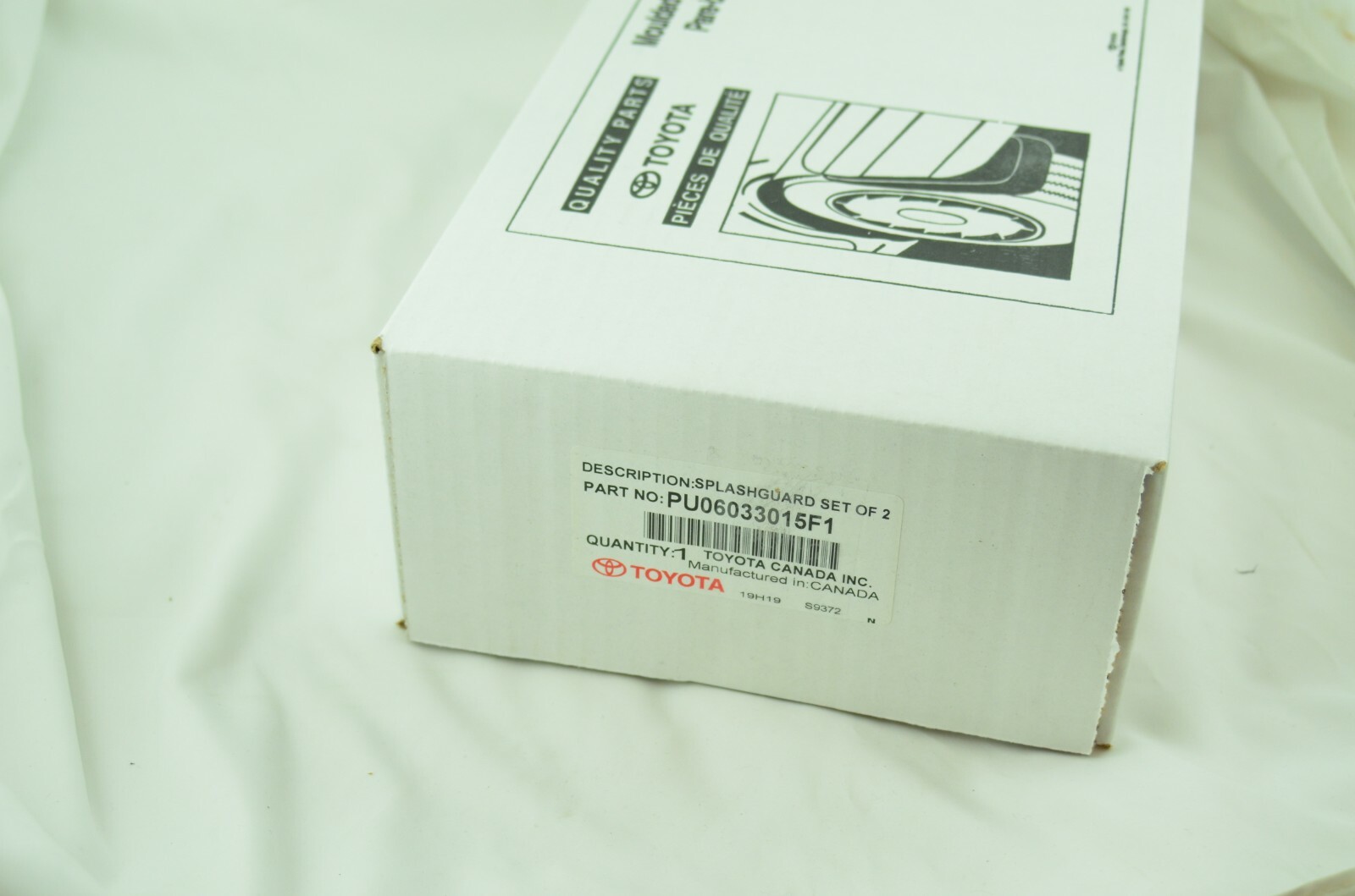 NEW Genuine OEM 15-17 Toyota Camry front mud guard set PU060-33015-F1 ...