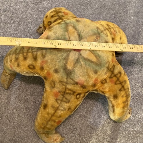 as is, VINTAGE STEIFF STARLY STARFISH FOOTSTOOL NAUTICAL OTTOMAN MOHAIR ...