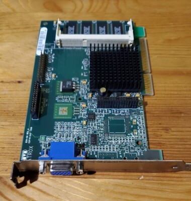 MATROX 844-00 REV.A PCI Graphics Card G2+/MILP/8D/IBM | eBay