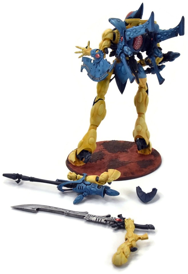 CRAFTWORLDS Wraithknight #1 Warhammer 40K WELL PAINTED | eBay