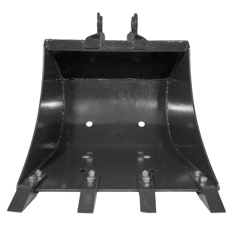 Titan Attachments 24" Front Hoe & Backhoe Bucket, Replaceable Carbon ...