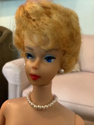 Vintage BARBIE Mattel Bubble Cut Blonde 1962 | eBay