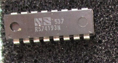 Radio Shack Dual Clock Synchronous 4-Bit Up Down Counter IC RS74193N ...