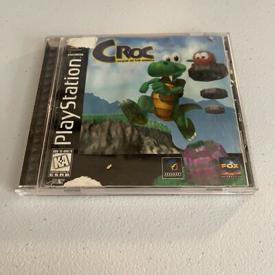 Croc: Legend of the Gobbos (Sony PlayStation, 1998) Complete & Tested ...