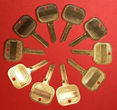 10 ct/ILCO Falcon 1054WD 5-pin Hotel Head Blank Keys (Will Fit Weiser ...