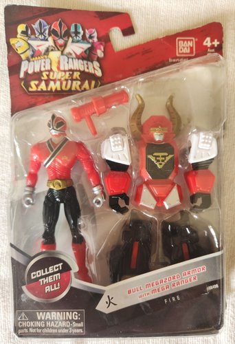 2012 POWER RANGERS Super Samurai Figure Bull Megazord Armor Mega Ranger ...