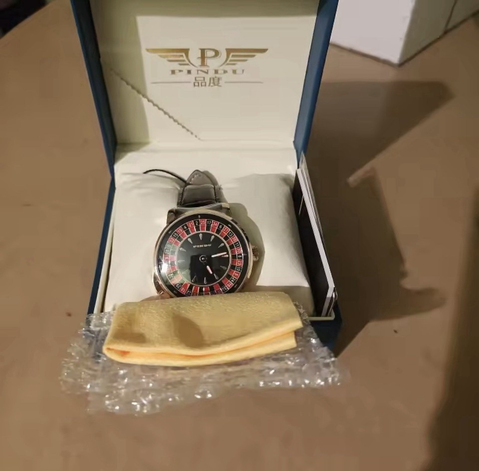 PINDU Design! 2024 Jacob & CO Luxury Russian Rotating Roulette Luminous ...