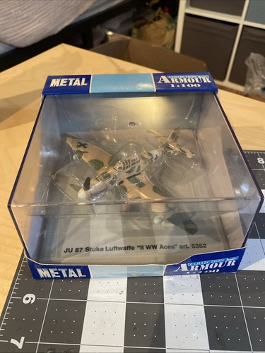 Rare Metal Armour Collection- JU 87 Stuka Luftwaffe II WW Aces Art ...