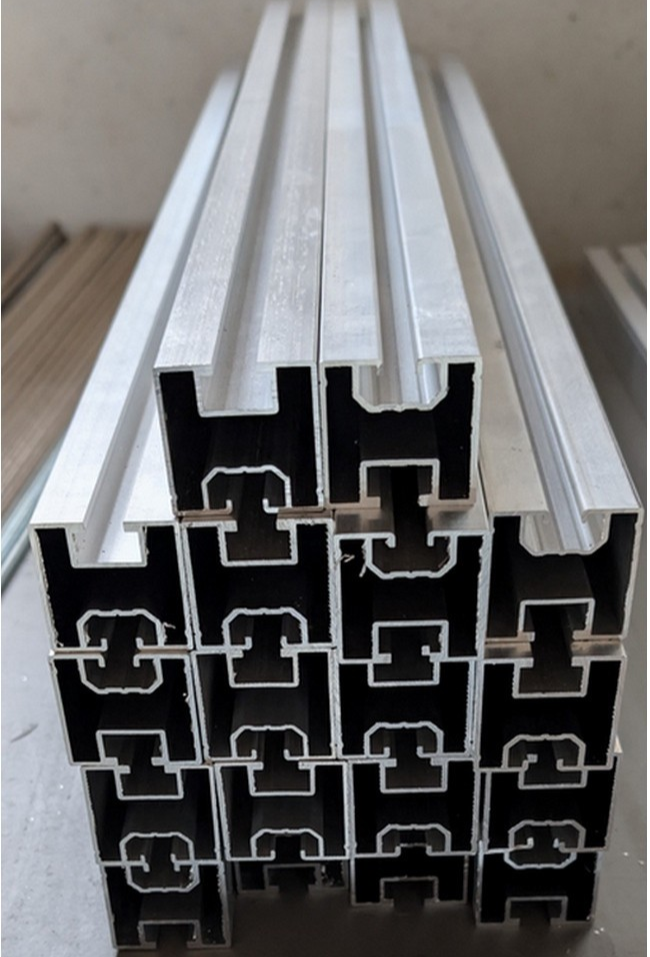 18x RESTPOSTEN Solarprofil 40x40 Nut 8 & Nut 10 ca. 680mm Solar ...