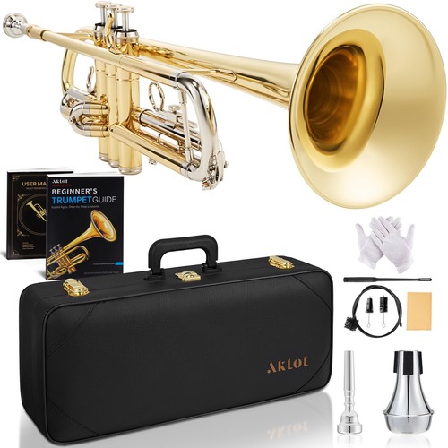 Hand-Hammered Bell Bb Trumpet: Smooth Valve Action, Clear-Lacquered ...