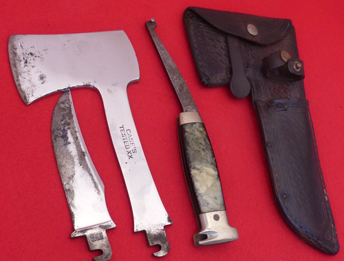 vintage Case Tested XX 1920-40 pyremite knife axe ax set | eBay