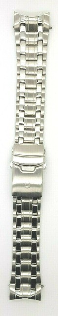 Bulova 96C107 41 mm Silver Tone Stainless Steel Case Silver Tone ...