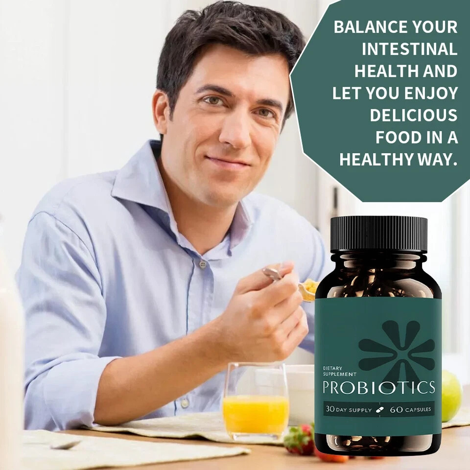 Bioma Probiotics 60 Capsules - Digestive Support, Maintaining Gut ...