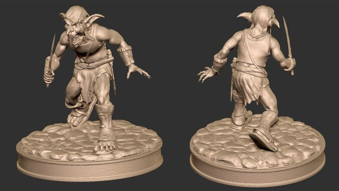 Goblin Resin Sculpture Statue Model Kit size choices! Unpainted ...