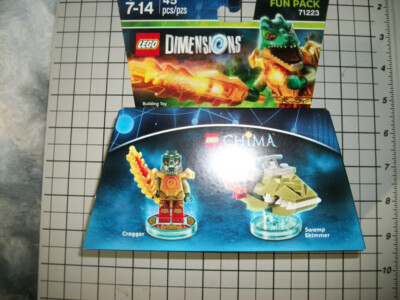 LEGO Dimensions Legends of Chima Cragger Fun Pack 71223 Brand New FREE ...