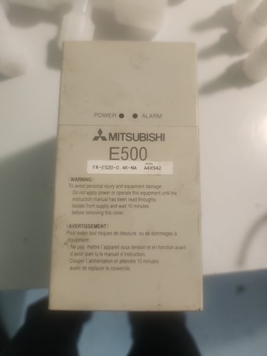 Mitsubishi E500 Fr-e520'0 .4k-na Inverter Motor Controler | eBay