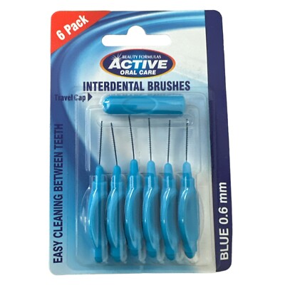 Interdental Dental Brushes Teeth Tooth Oral Care Easy Clean Brush Blue ...